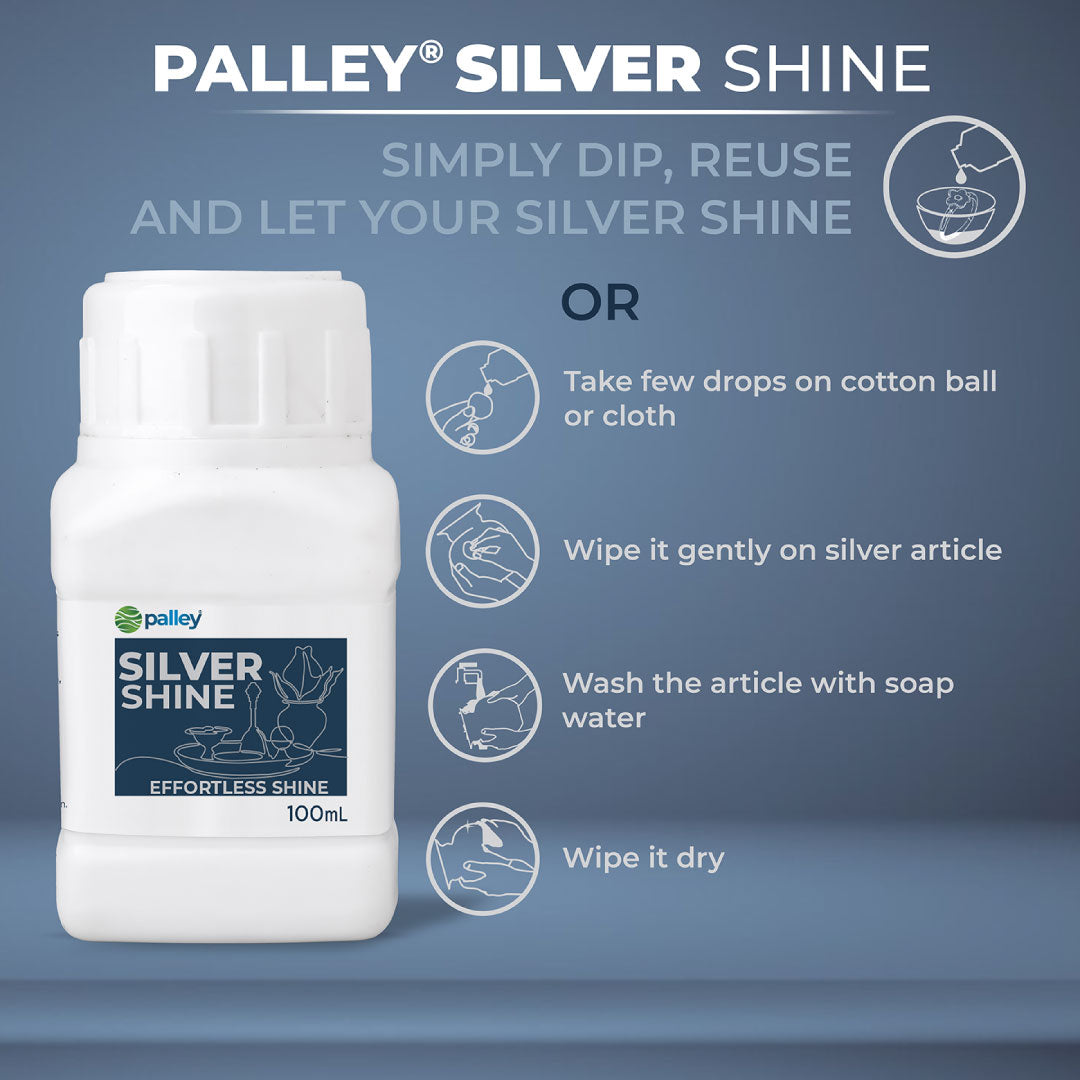 Organic Liquid Silver Shine Cleaner | Instant shine Silver Dip Cleaner ...