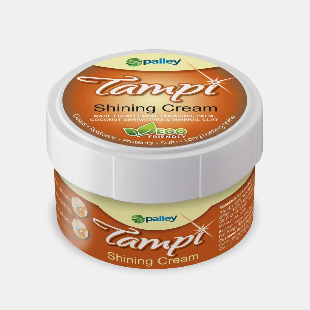 Organic Brass and Copper Cleaner | Tampi Instant Shine Creame